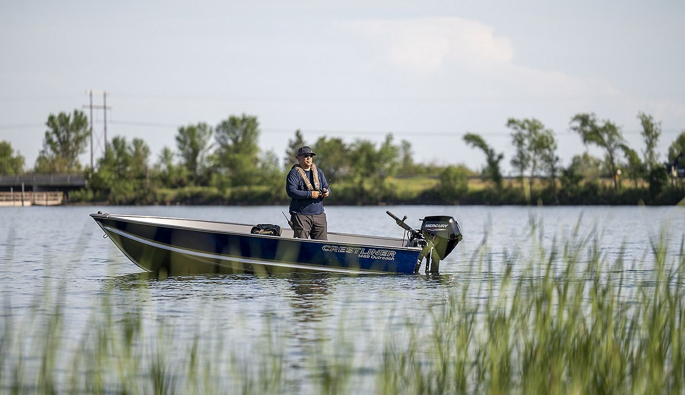 New Crestliner Outreach Hunt/Utility Tiller Boats For Sale In ...