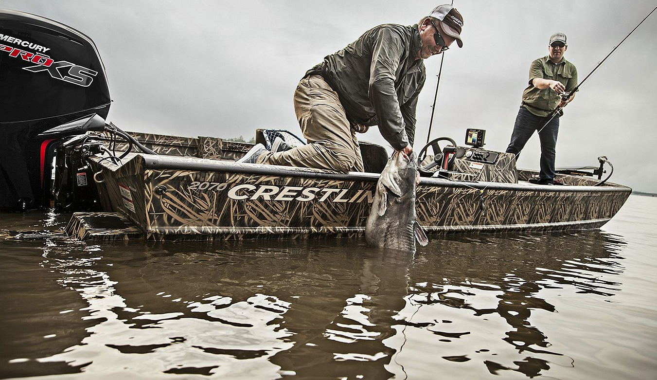 New Crestliner Retriever SCHD Hunt/Utility Side Console Boats For Sale ...
