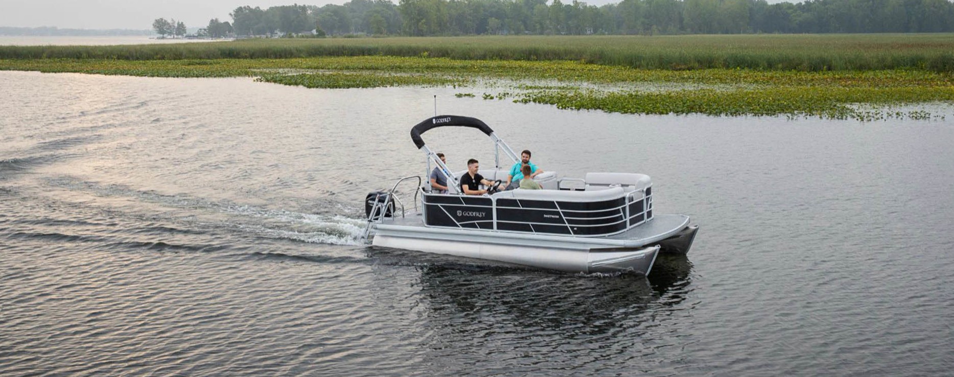 New Godfrey Xperience Cruise Pontoon Boats For Sale Near Grand Haven ...